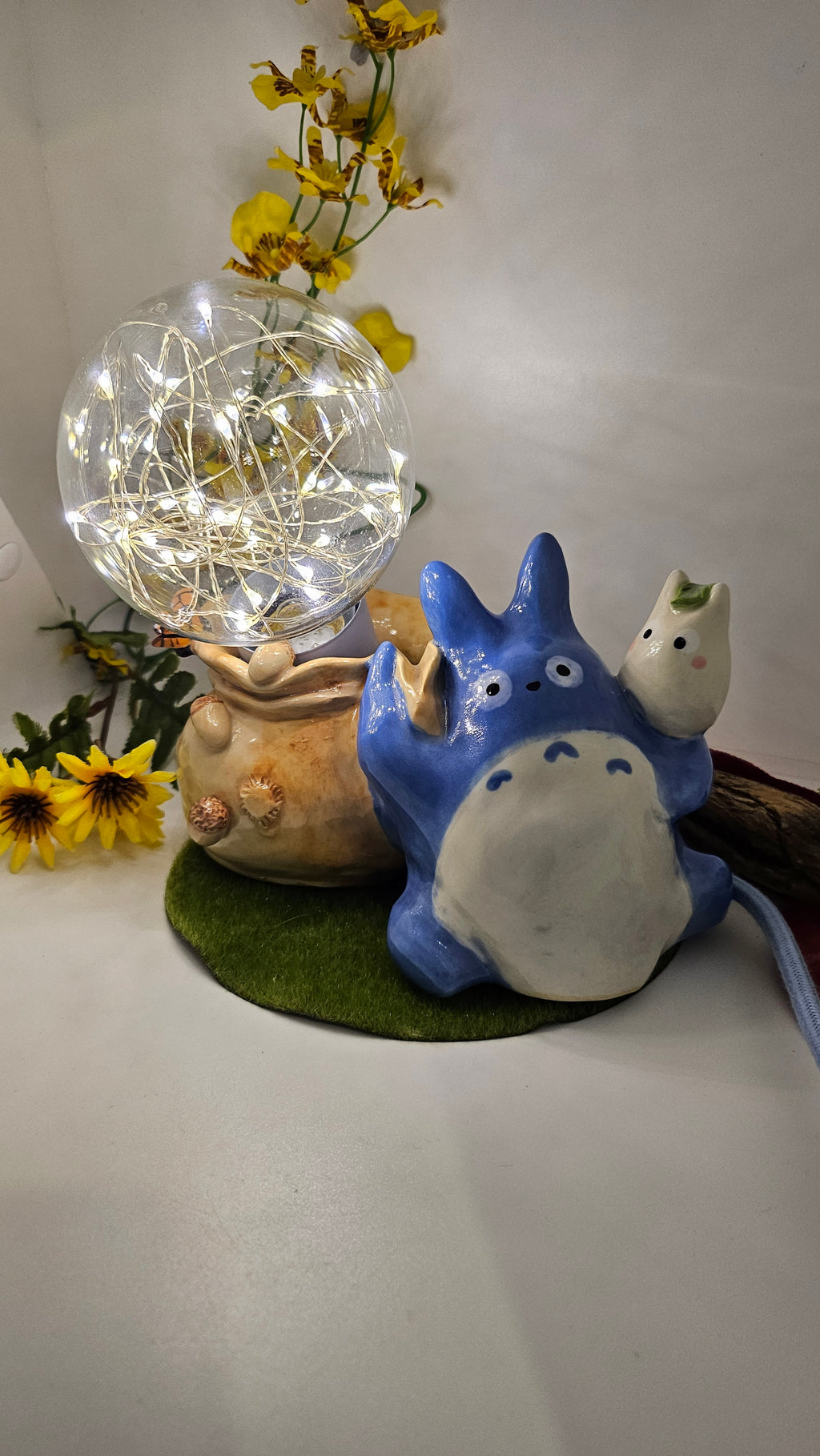 Totoro lamp – Koki Craft