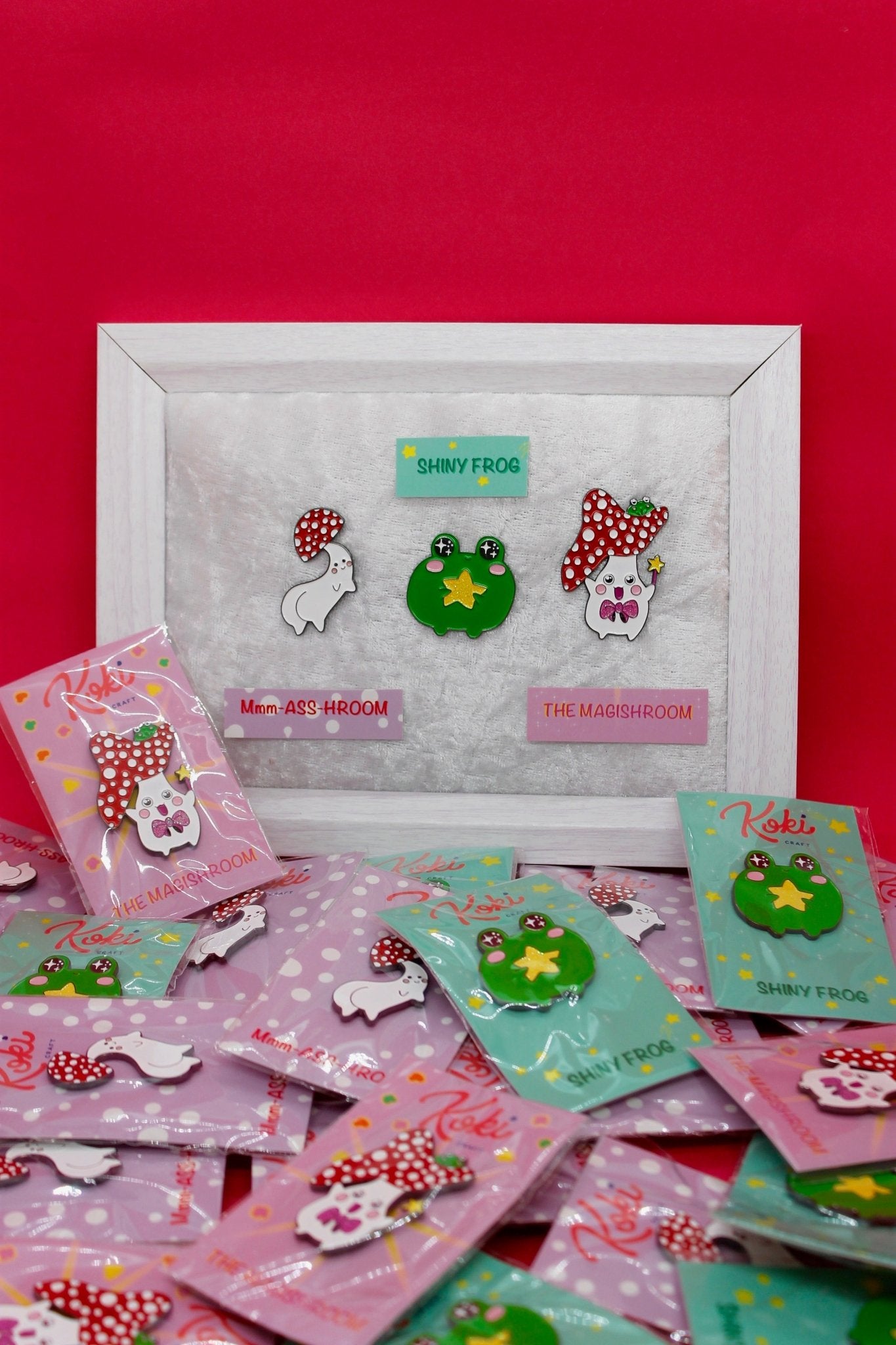 Enamel Pins – Koki Craft