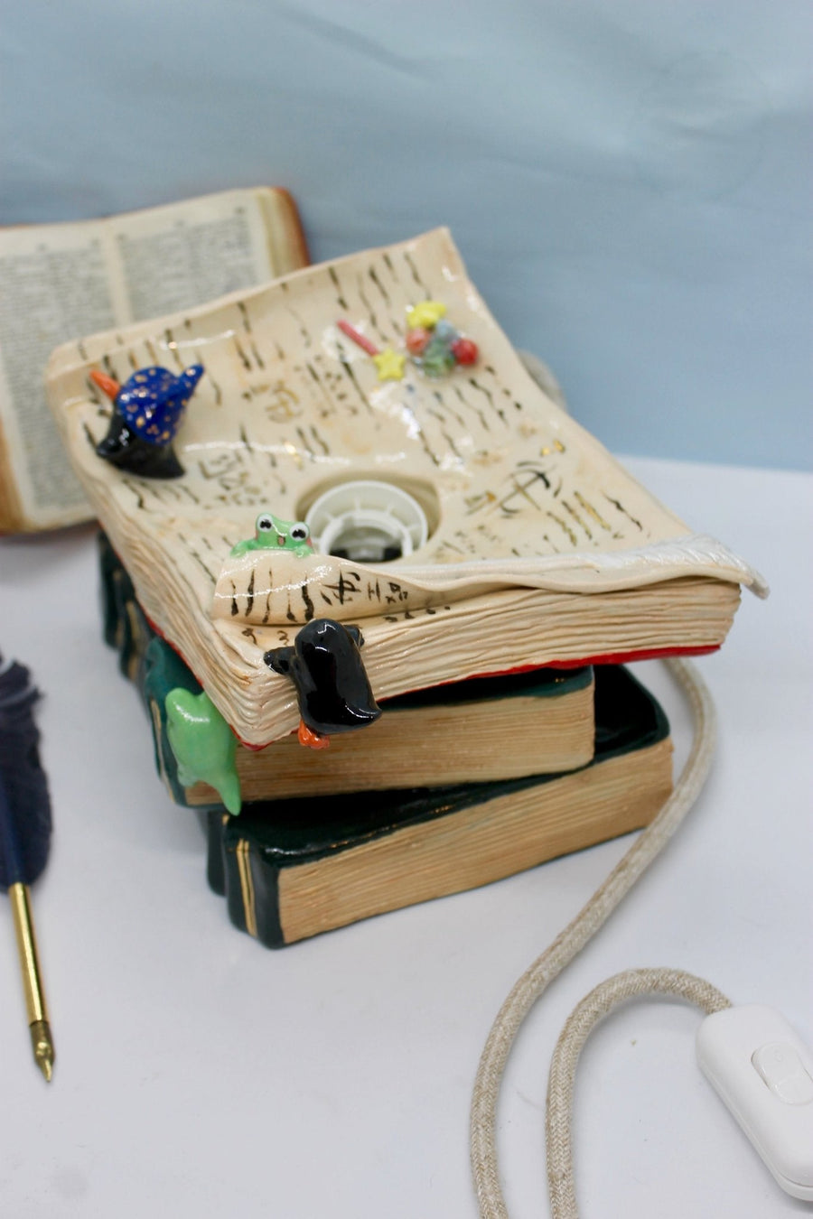 Magic Spell Books Lamp – Koki Craft