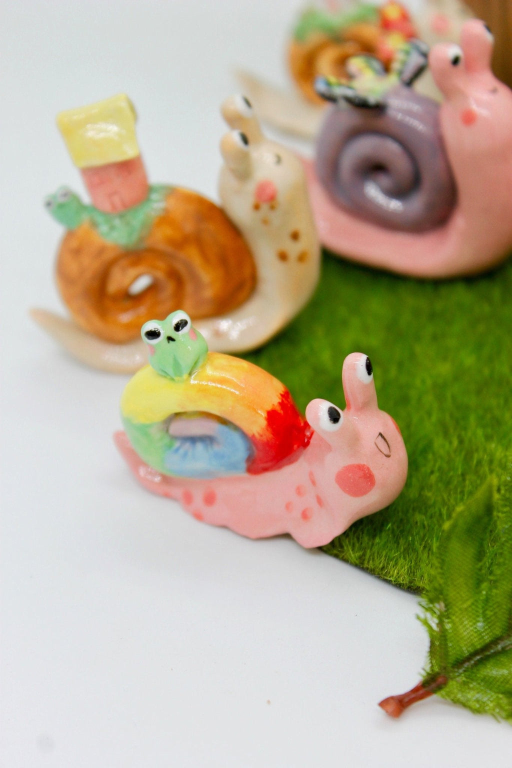 Snail Butterfly Figurines – Koki Craft